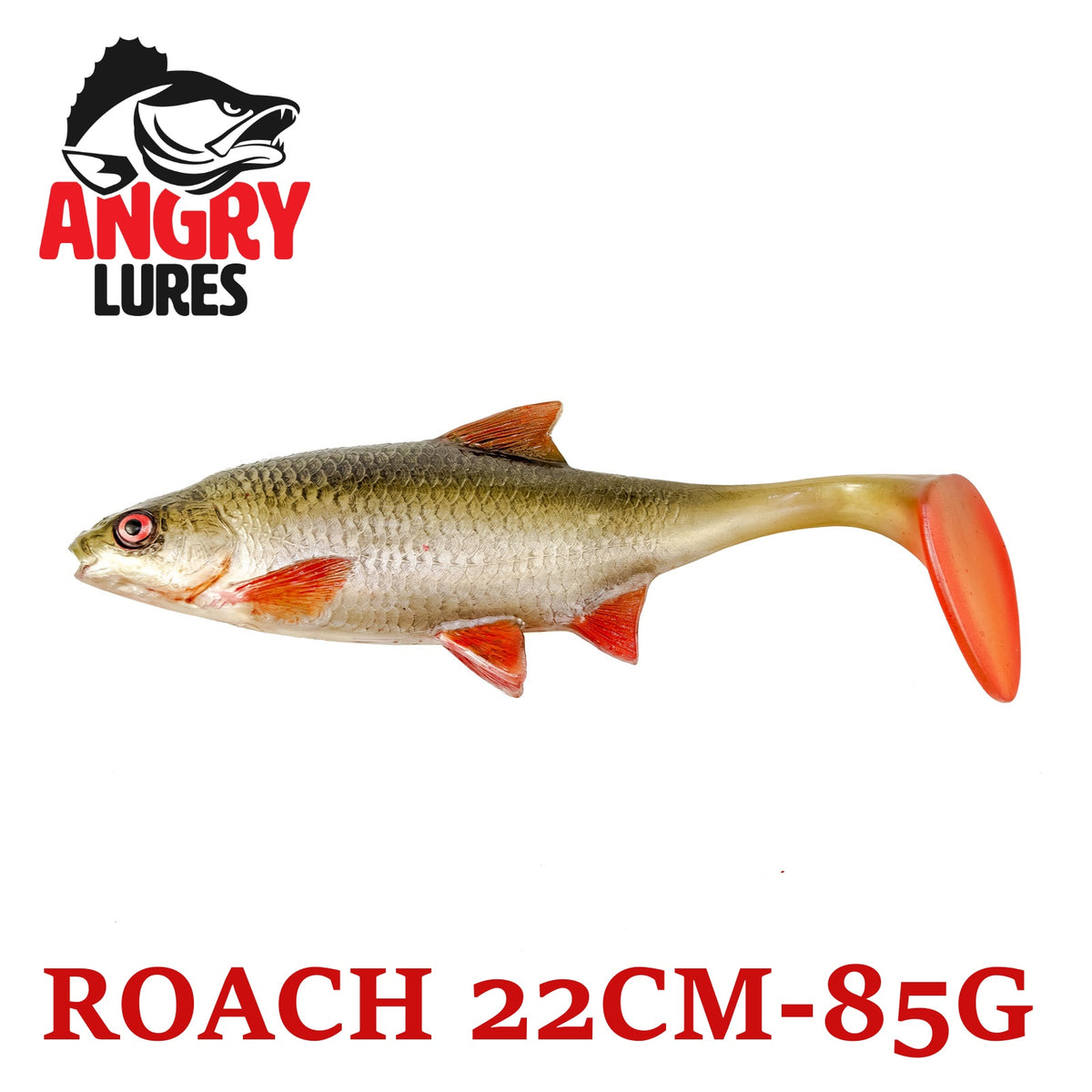 Angry Lures. Realistic Roach 22cm - 85g – Predator maniac